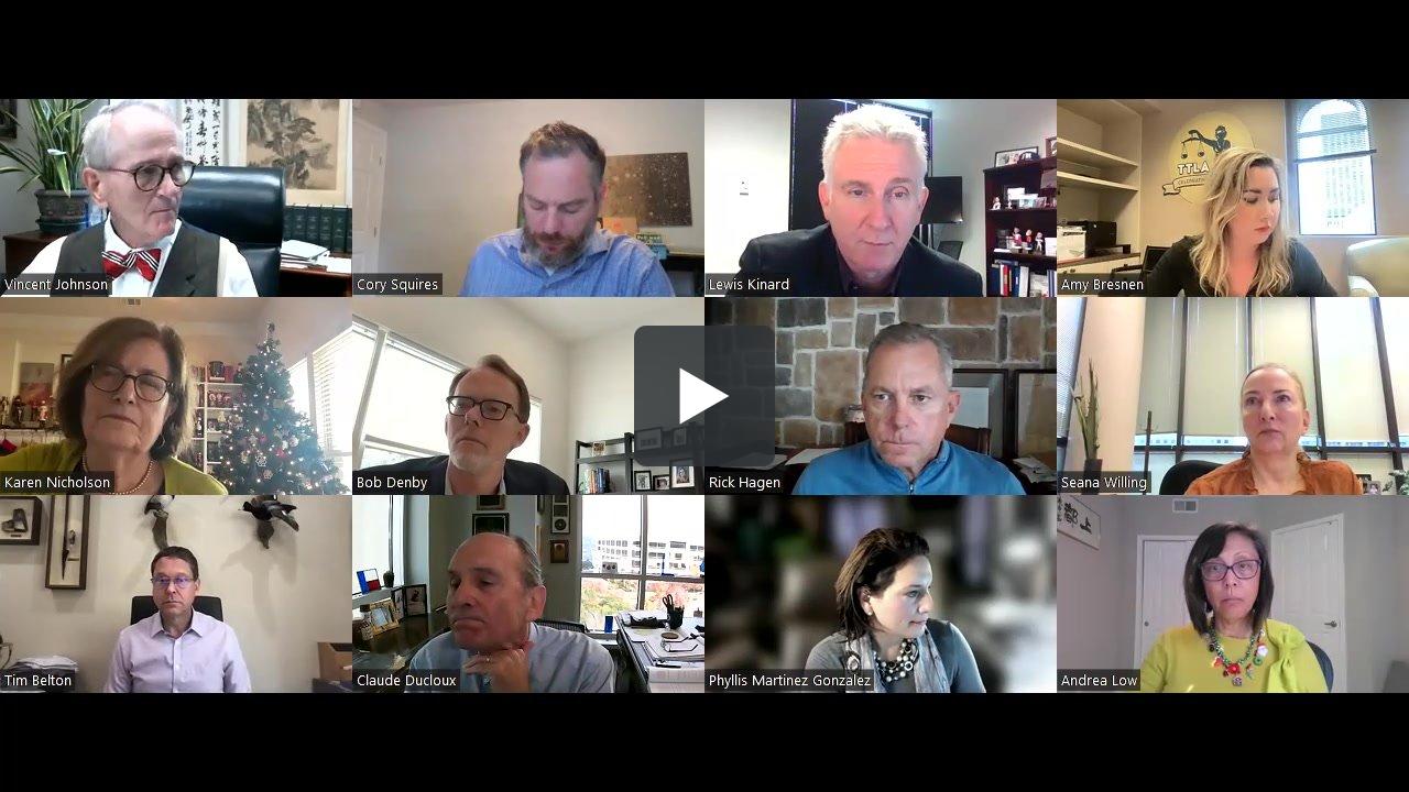 CDRR Meeting - December 7, 2022 | State Bar of Texas