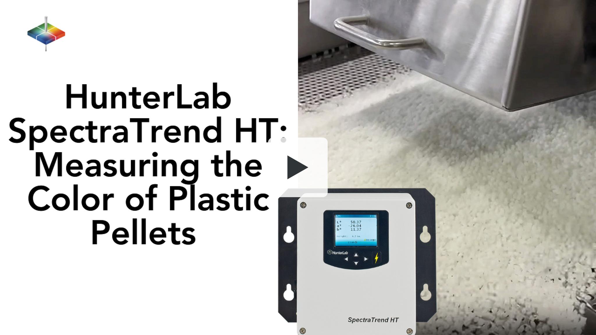 HunterLab SpectraTrend HT: Measuring the Color of Plastic Pellets ...
