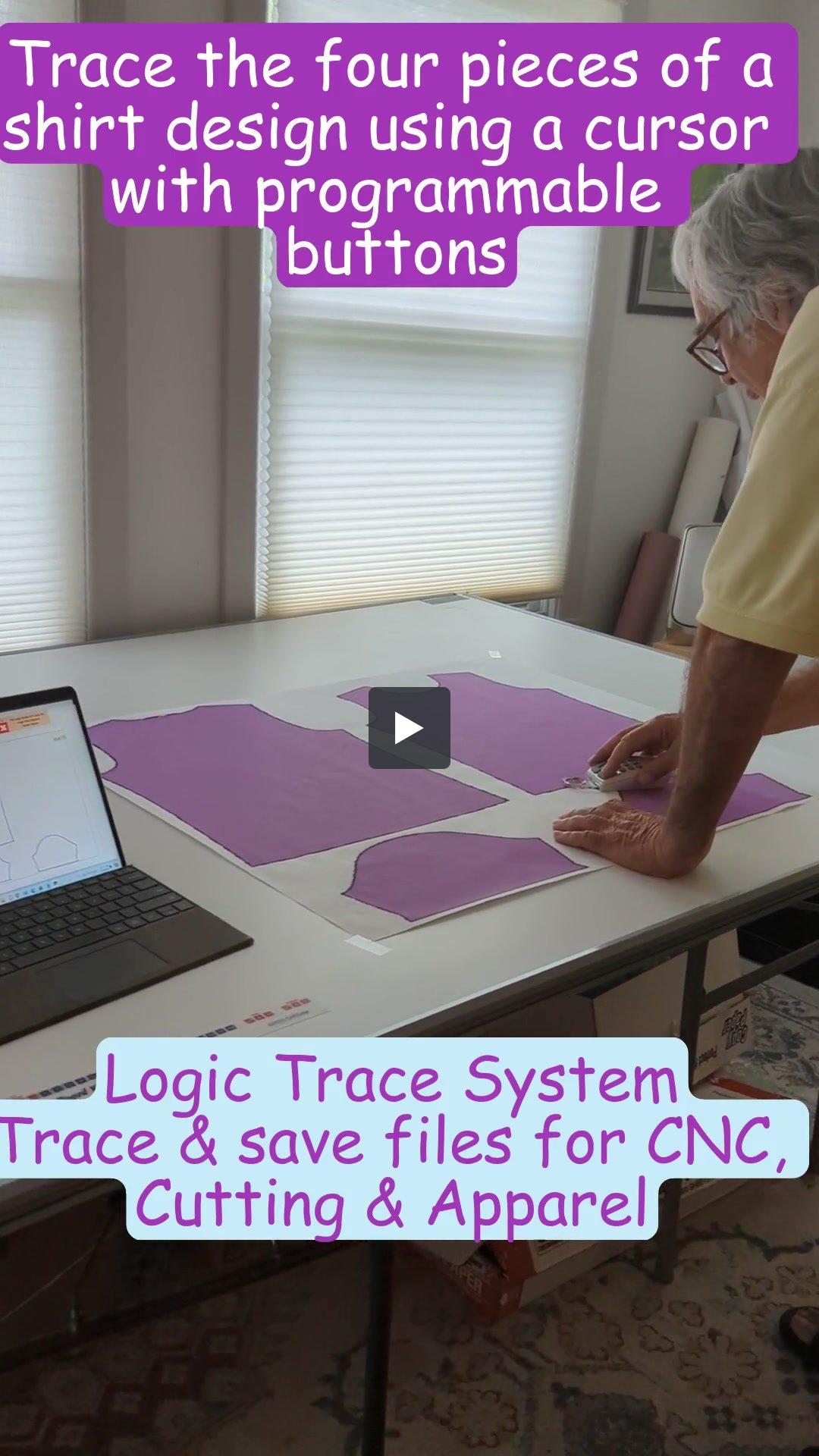 Trace the Four Pieces of a Shirt Design Using a Cursor With Programmable Buttons 1 V1 | The ...
