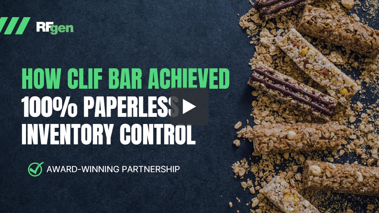 RFgen Customer Success Story: Clif Bar | Mobile Inventory Solutions