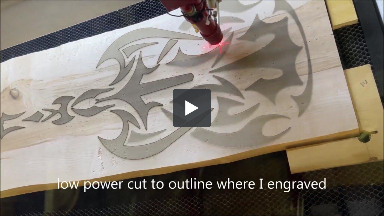 Using the New logic trace 2022 for a CO2 laser engrave | The Logic Group Video Library