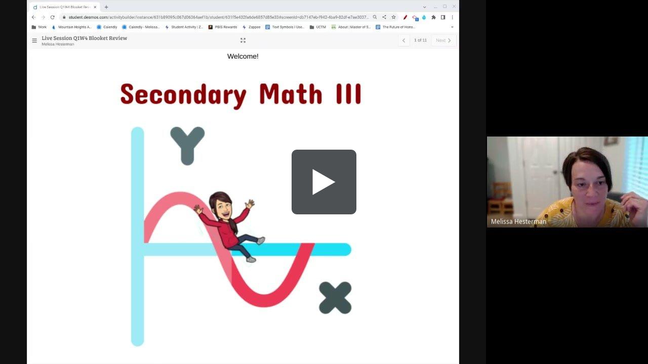 SMIII Q1W4 Live Session 2022 2023 | Mountainheightsacademy