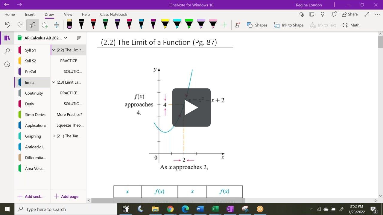 High School Math Live