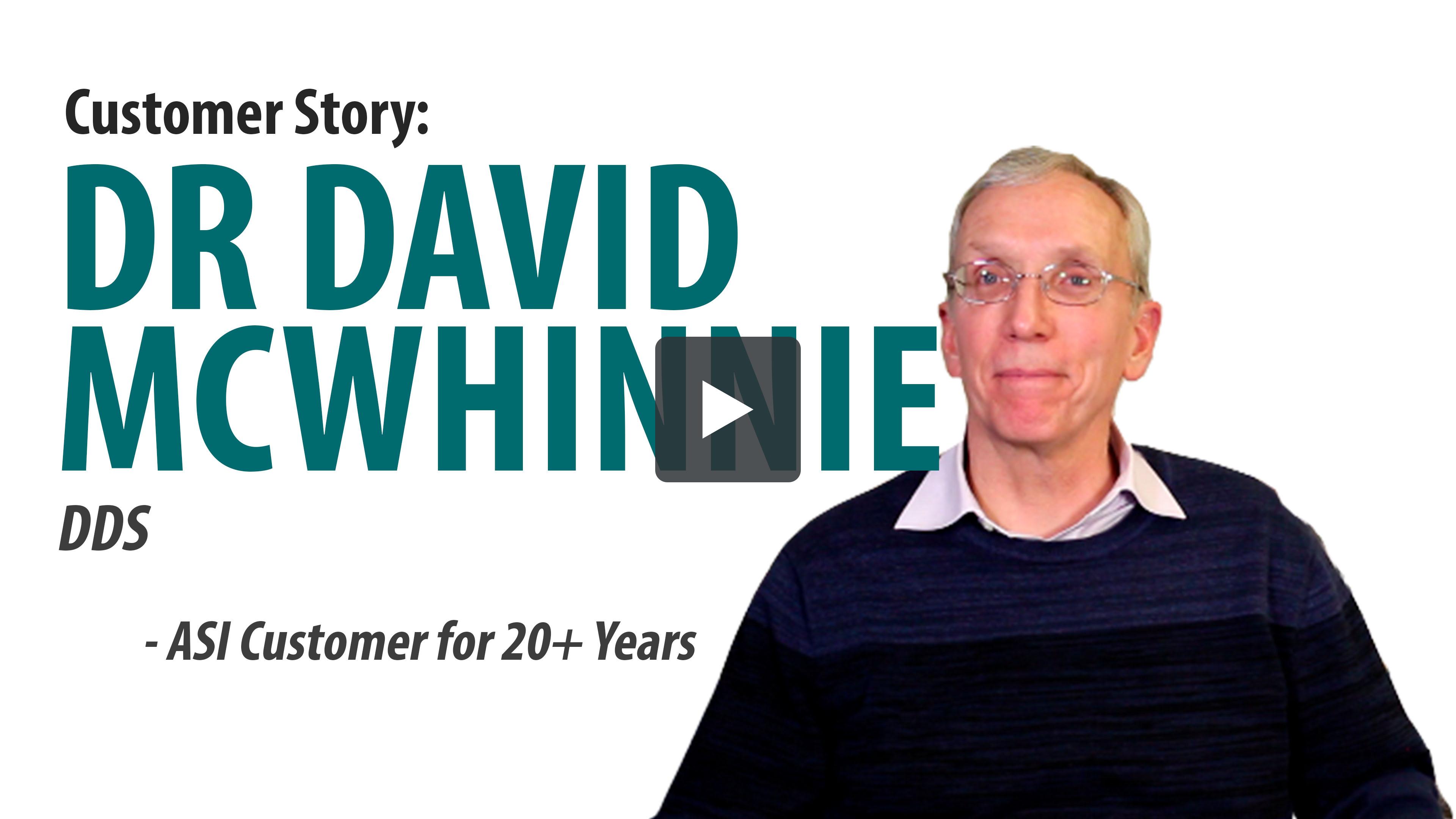 20 Years with ASI: Dr. Dave McWhinnie [66-2001] | Video Library