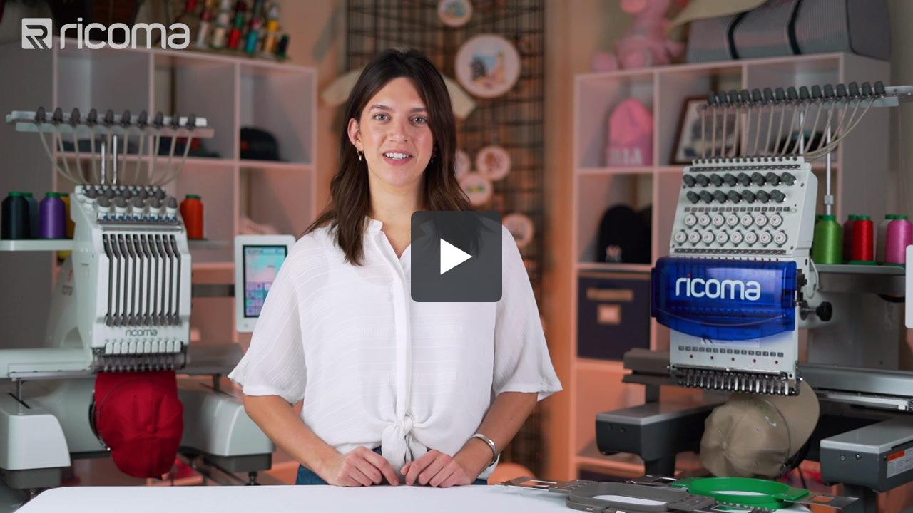 Inserting The Cap Hoop: EM-1010 | Ricoma