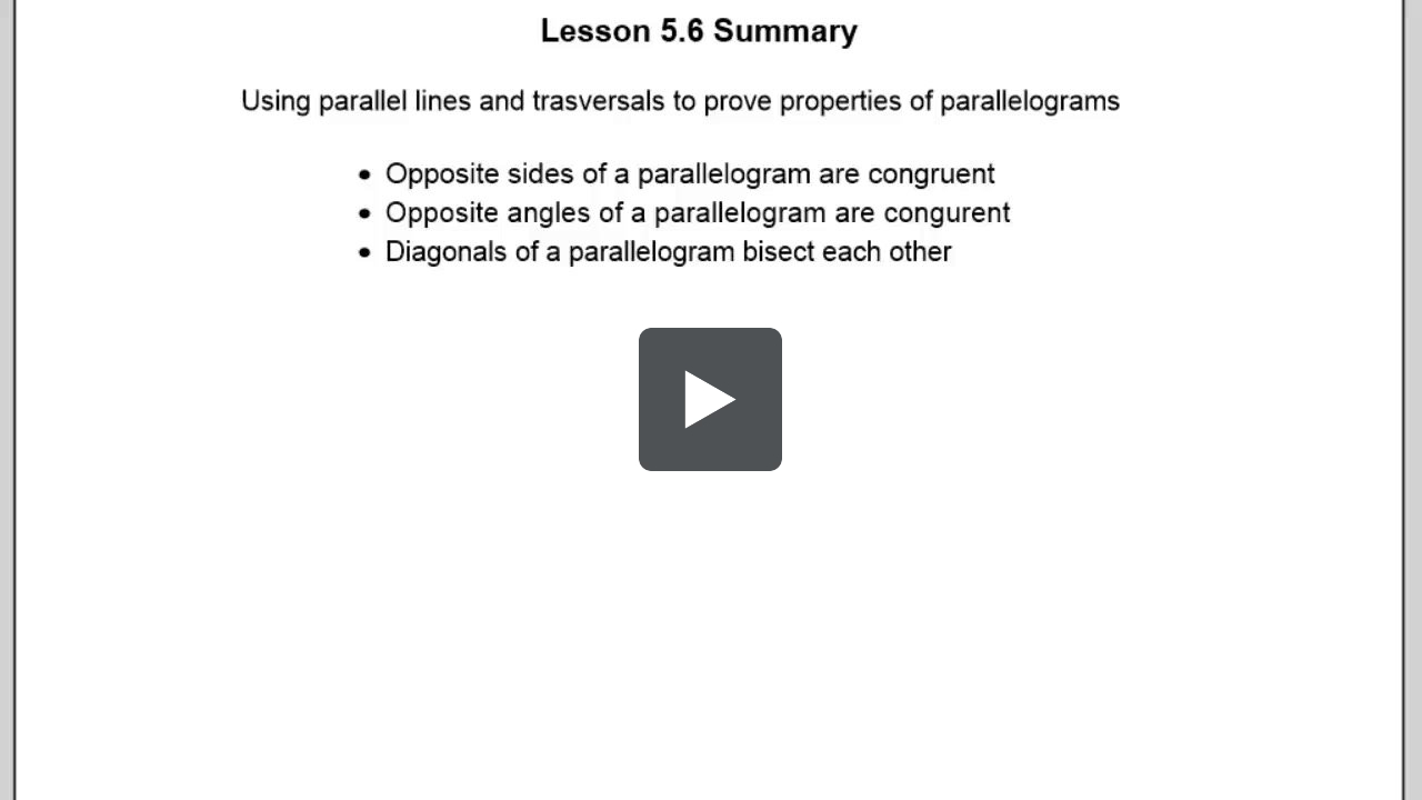 Lesson 5.6 Summary.mp4 | Mountainheightsacademy