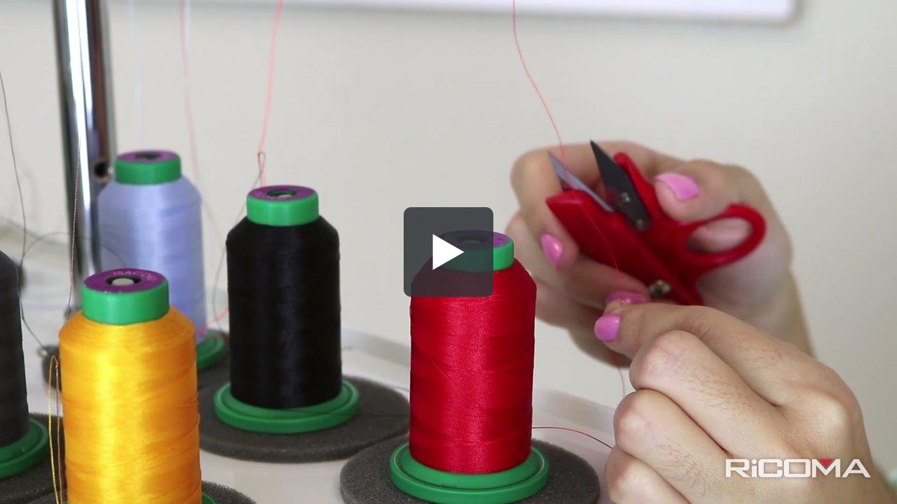 EM-1010 How-To Threading: Changing Spools | Ricoma
