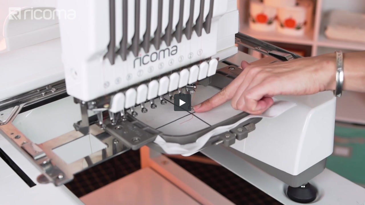 Ricoma Tech Tips - Centering Your Hoop | Ricoma Video Library