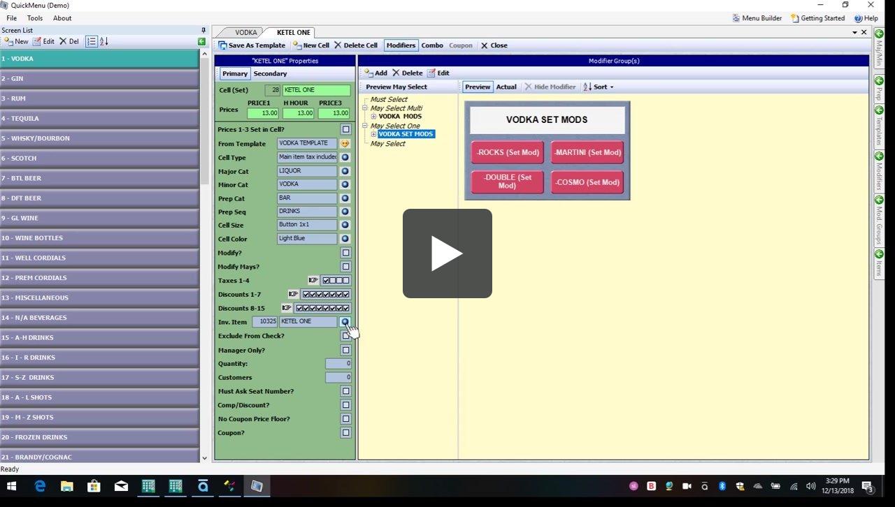 Intro to Quick Menu | Video Learning Library
