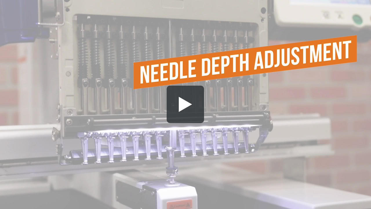 Needle bar depth - TC | Ricoma Video Library