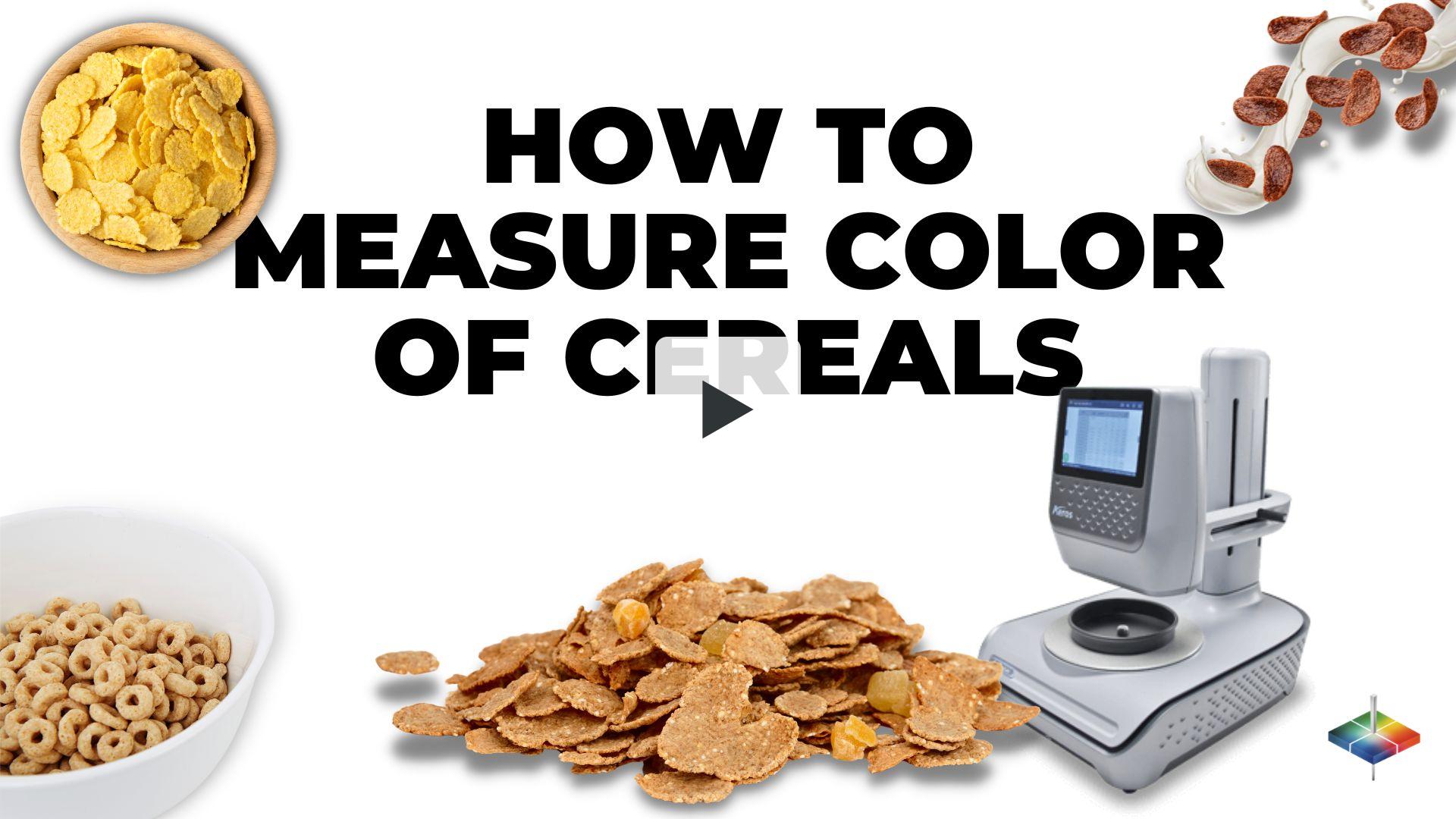 How to measure color of Cereal | HunterLab