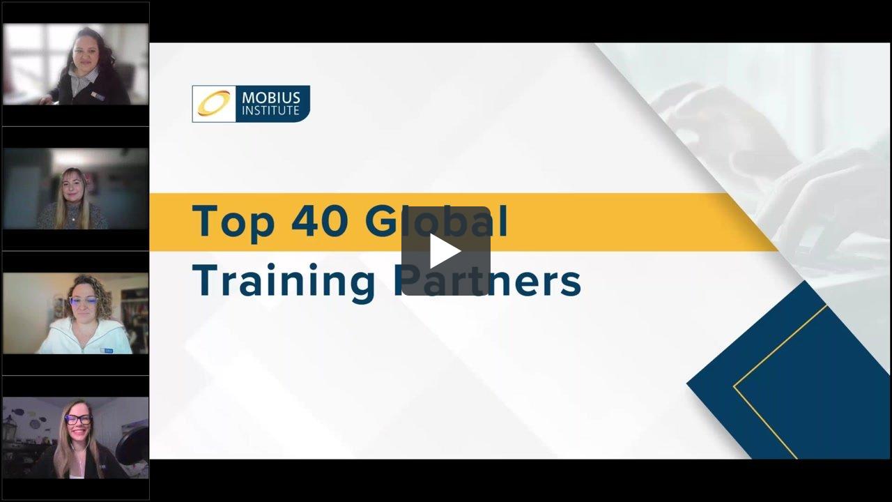 Mobius Institute- Top 40 Training Partner Program Kickoff | Mobius Institute