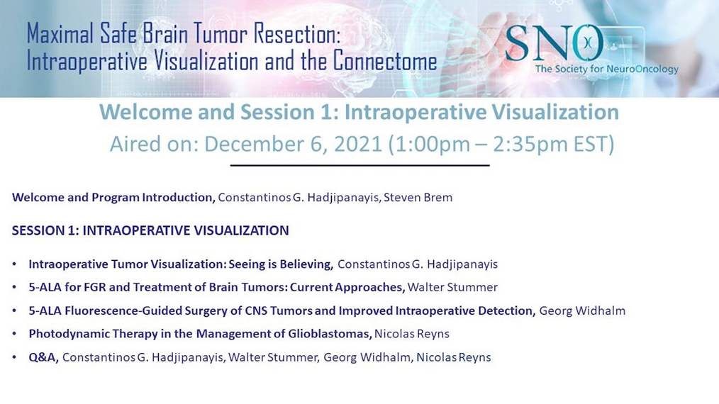 SNO Presentations