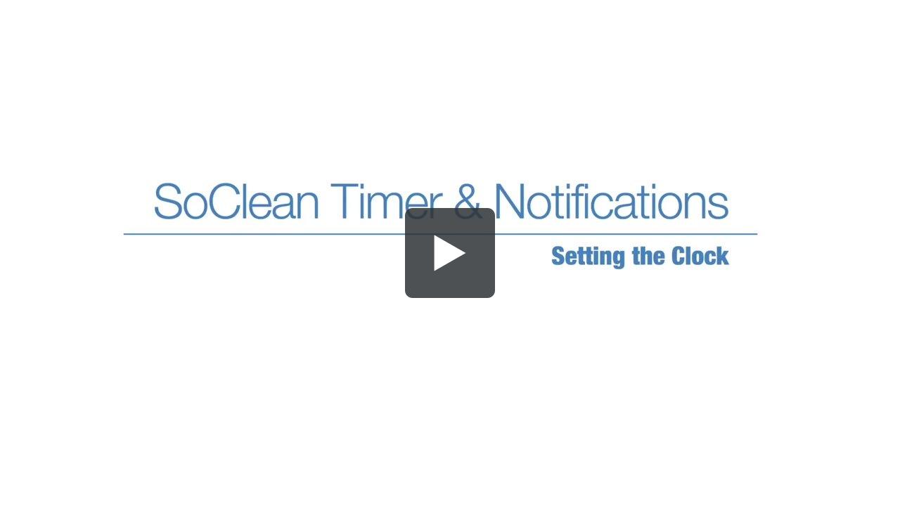 SoClean 2 Setup: Timer & Notifications | SoClean 2/3/Lifestyle
