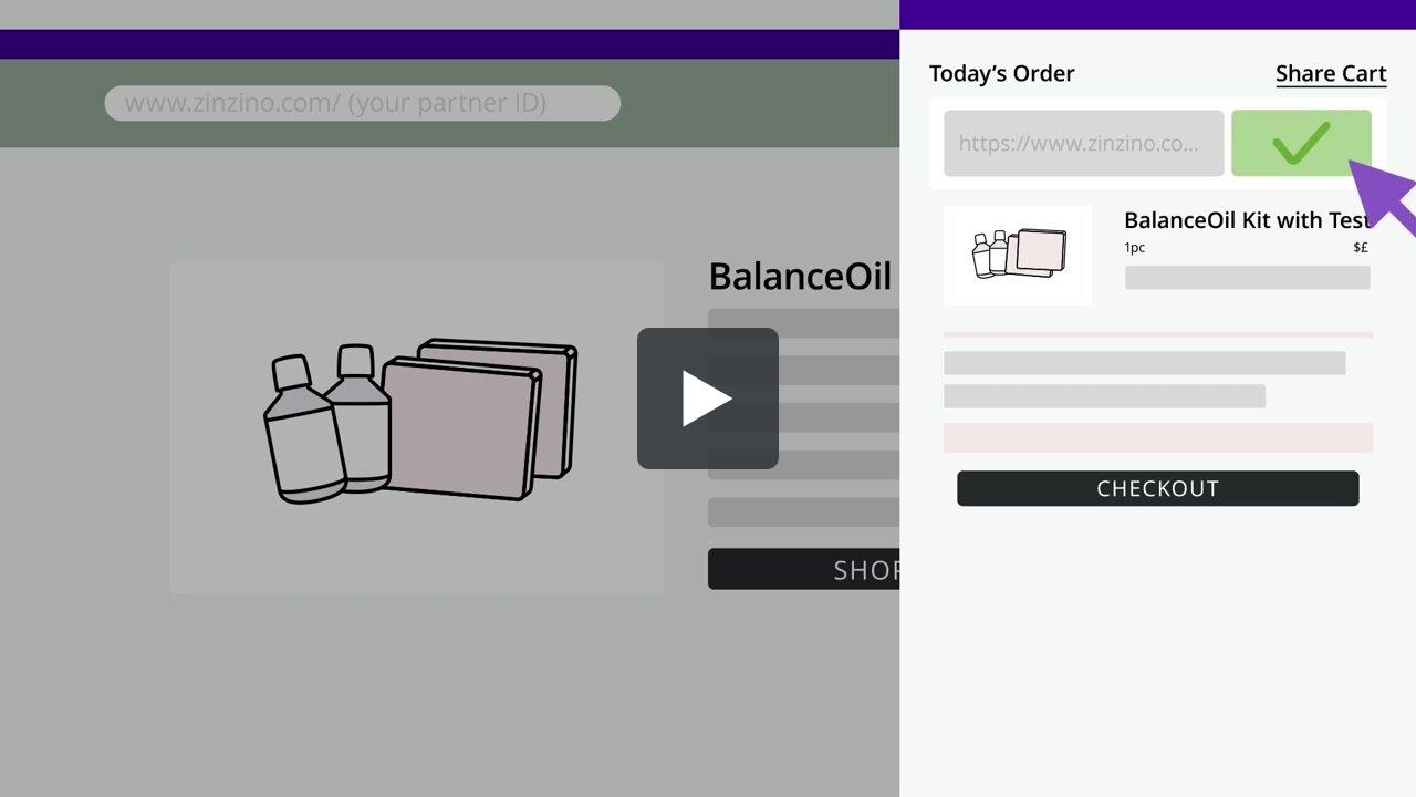 Shared shopping cart tutorial | Zinzino TV Shared shopping cart tutorial | Zinzino TV