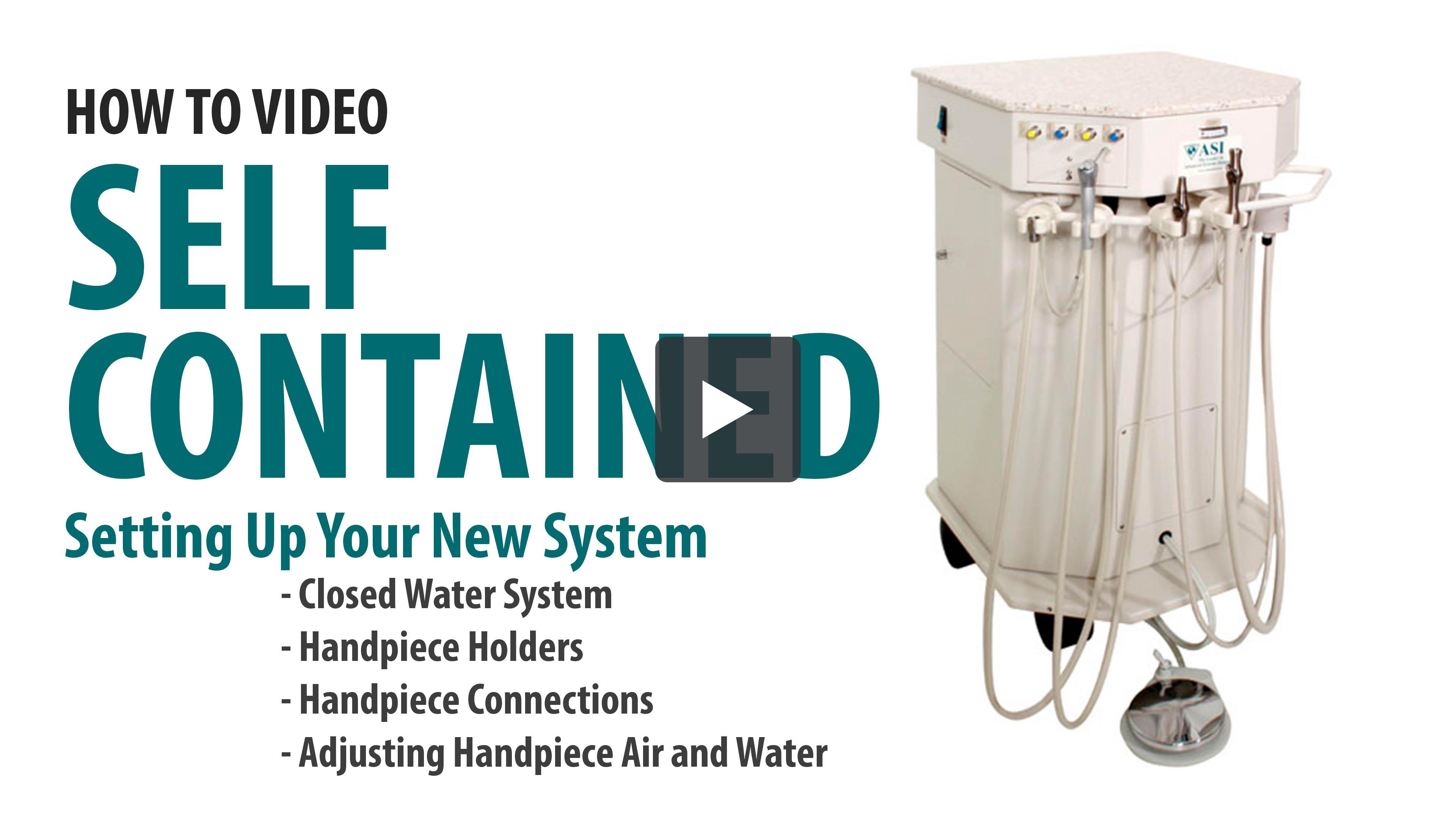 Prep the ASI Self-Contained Cart for Streamline Use - Units prior to ...