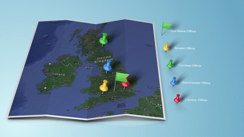 Create a video map adding an interesting feature to your ‘Contact Us’ page