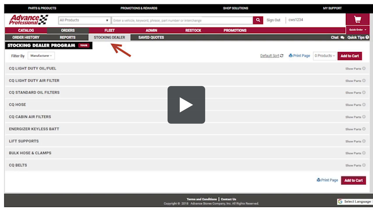 Stocking Dealer Tab.mp4 | Aapsprout