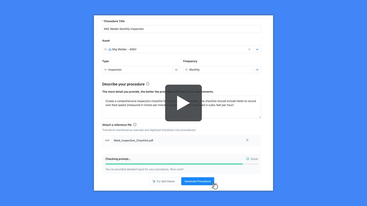 AI-Powered Procedure Generation | Video Library