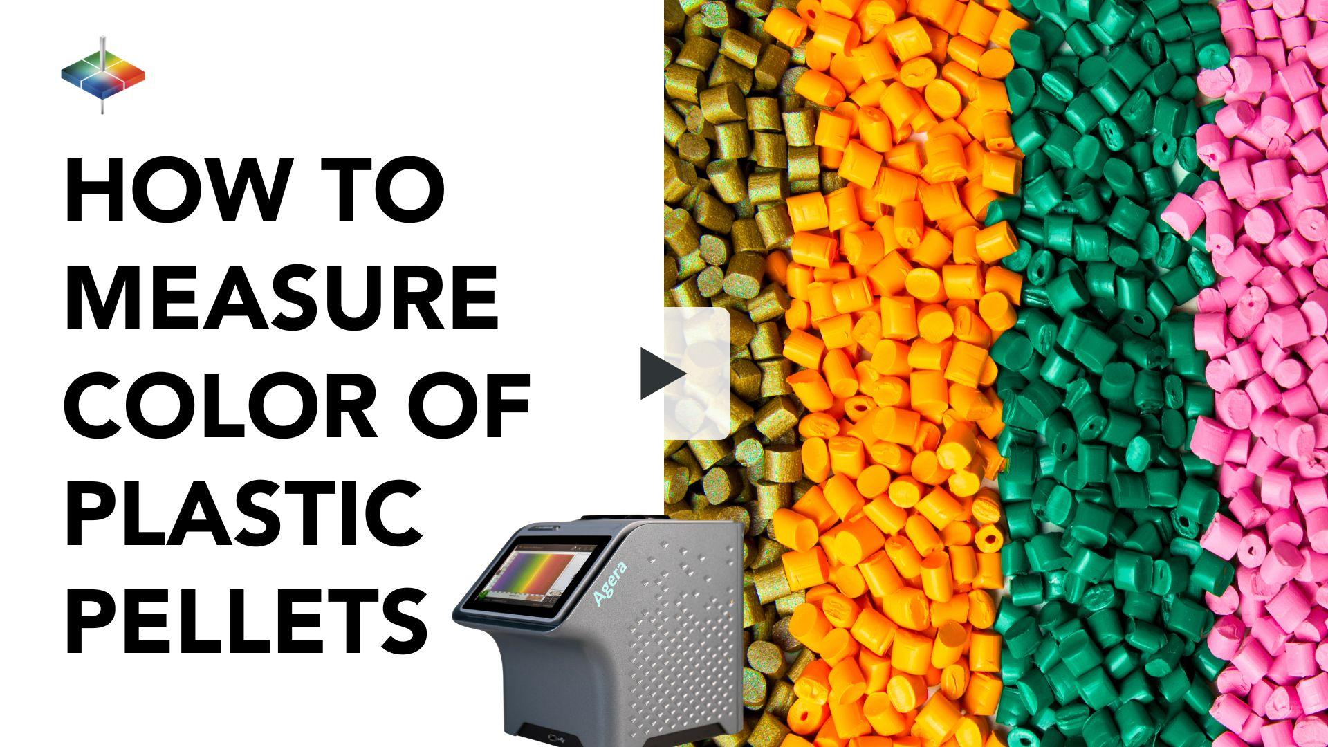 How to measure the Color of Opaque and Transparent Plastic Pellets ...