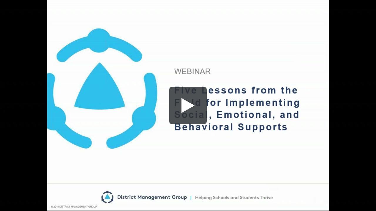 2019-05-02-Five-Lessons-from-the-Field-for-Improving-Social-Emotional ...