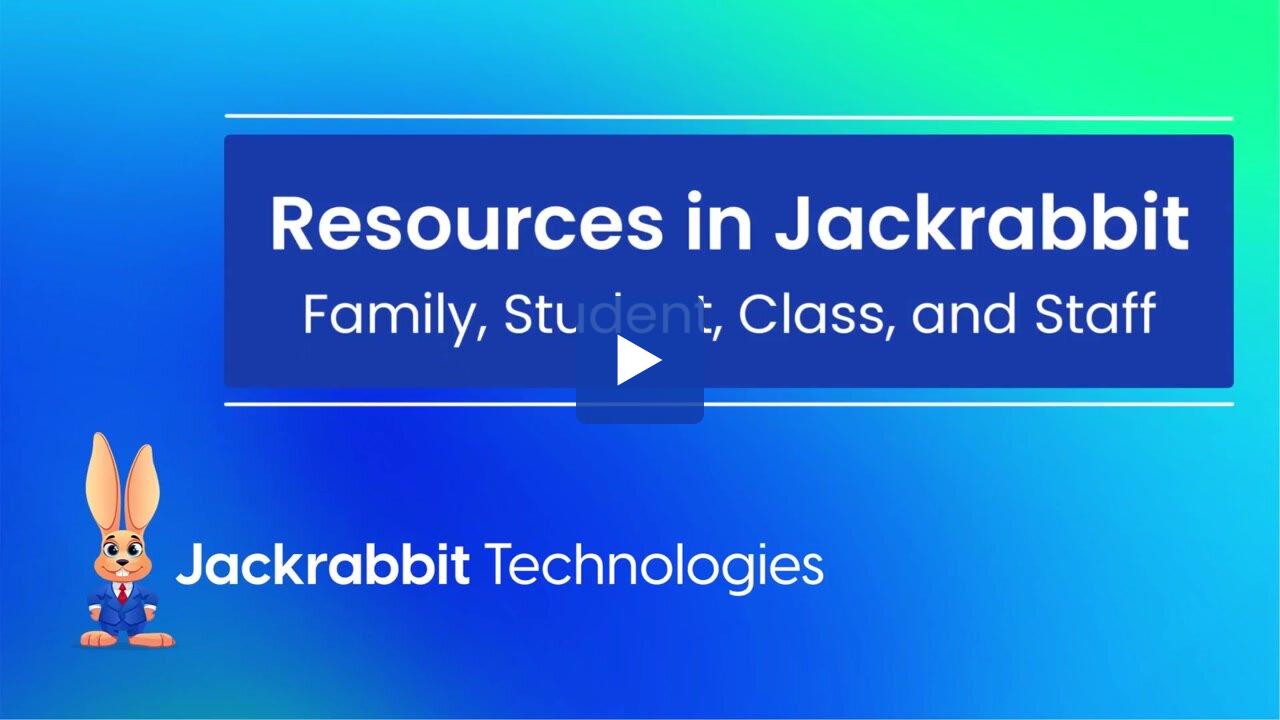 Resources in Jackrabbit - Family, Student, Classes, and Staff ...