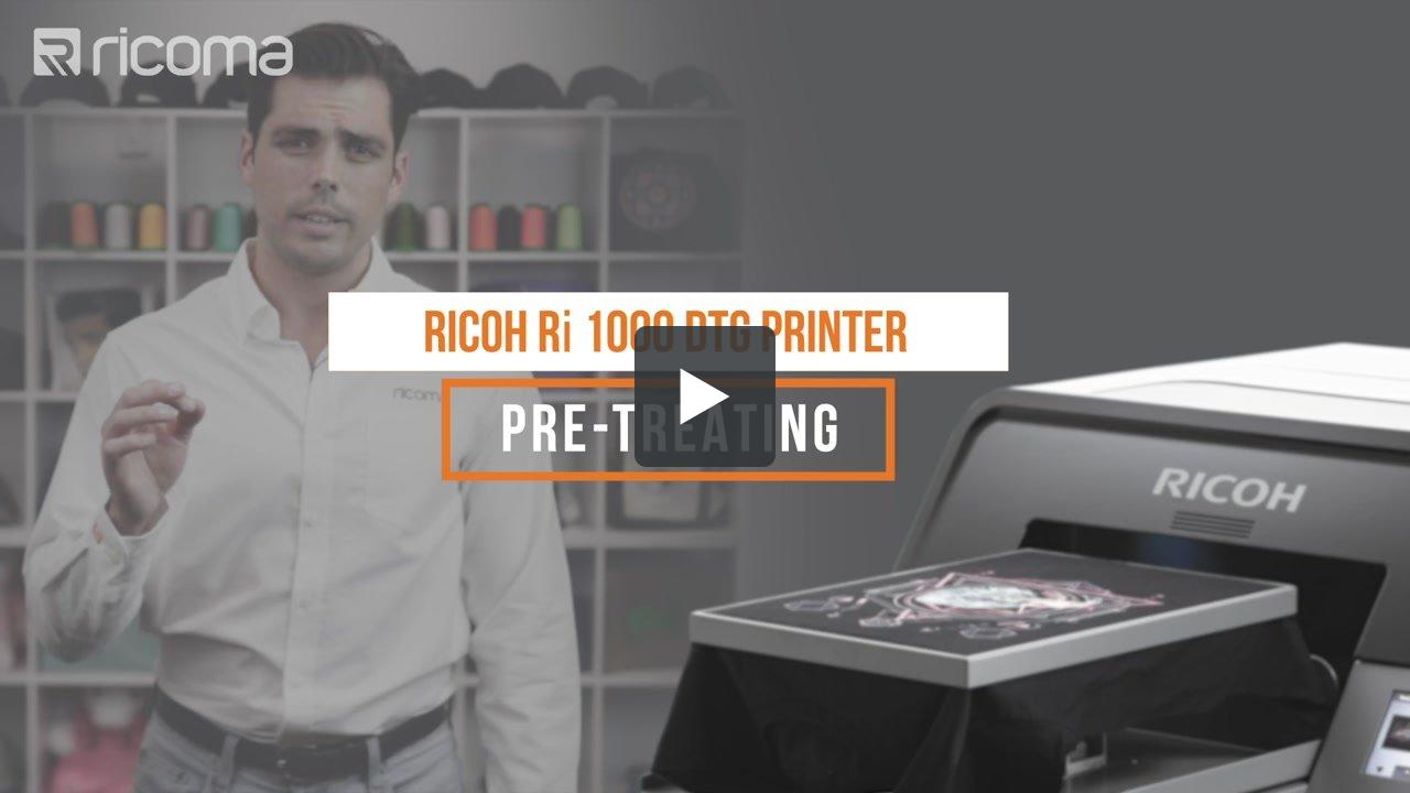 Ricoma DTG Printer Training | Ricoma