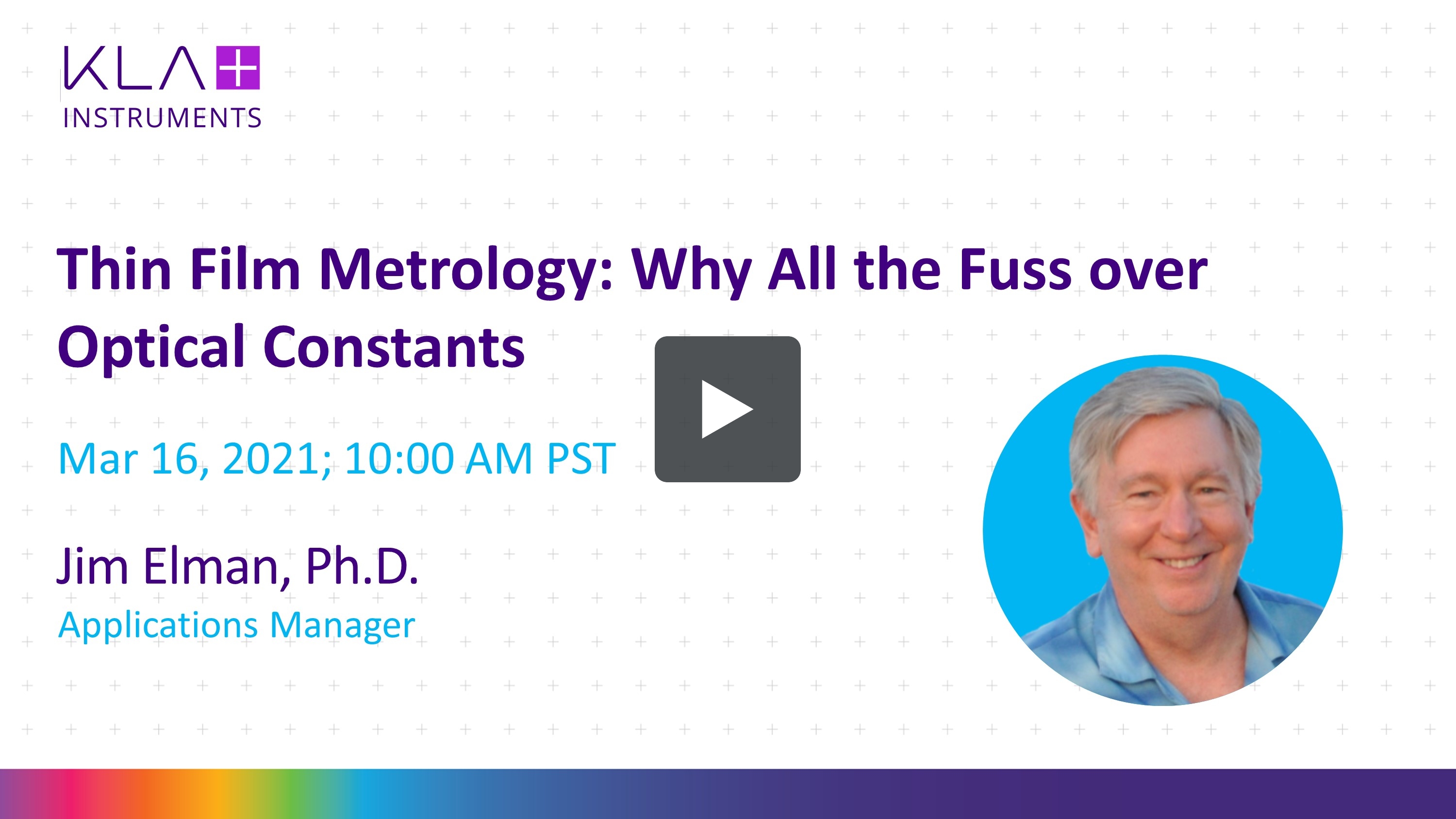 Thin Film Metrology: Why All the Fuss over Optical Constants? | KLA ...