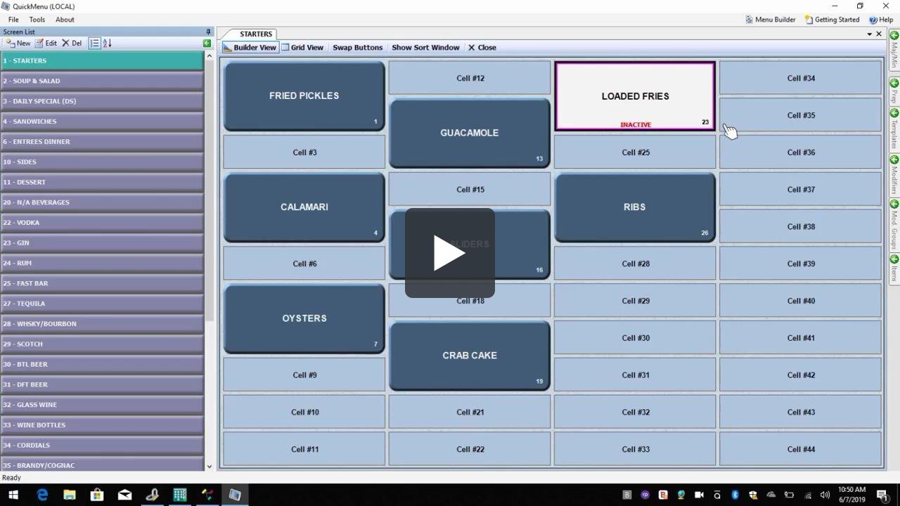 How to Disable or Delete a Menu Item | Video Learning Library