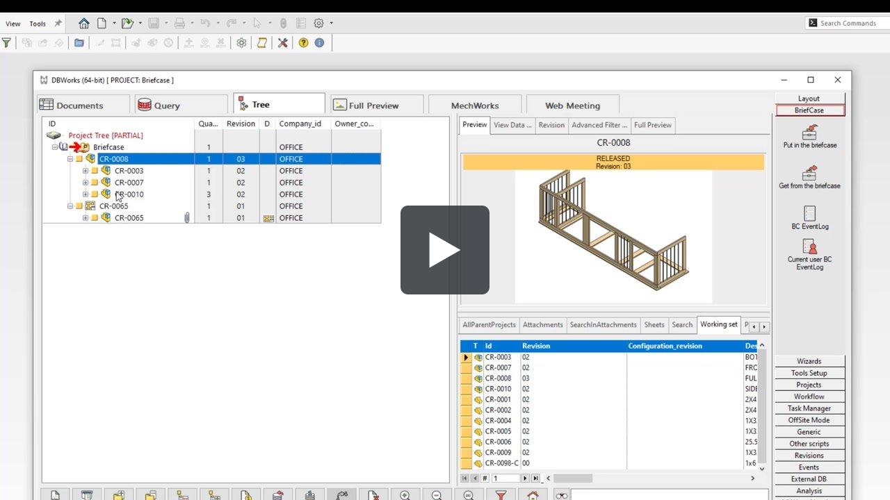 Using Briefcase mode to share design files with external contractors ...