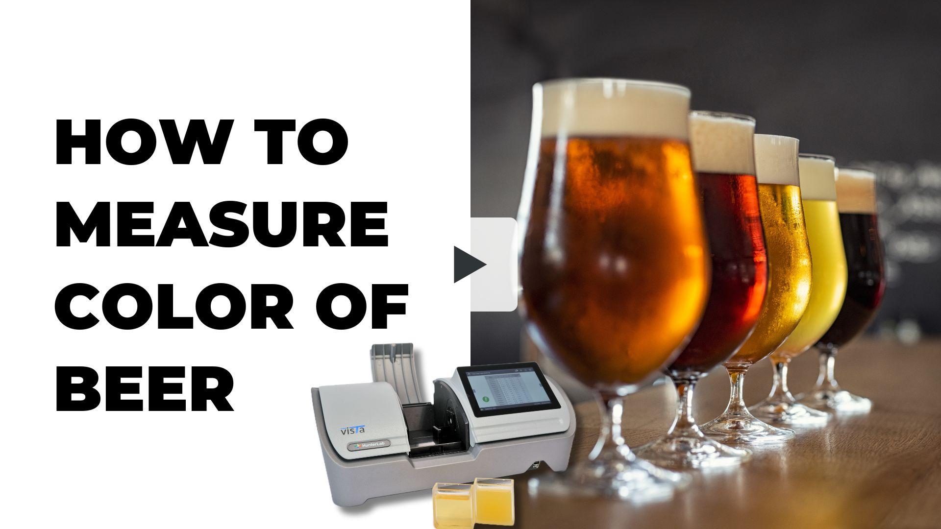 How to measure color of Beer | HunterLab