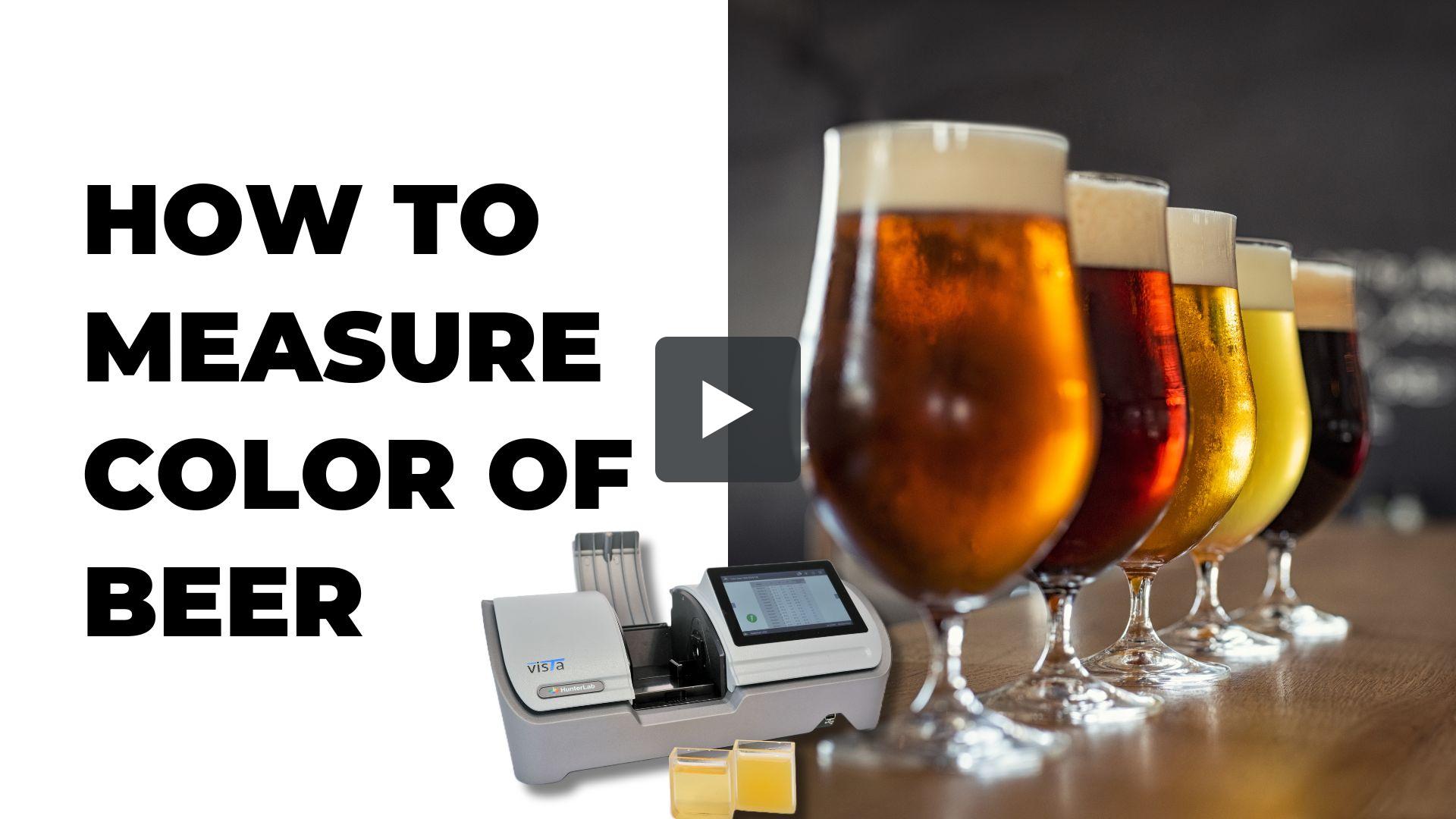 How to measure color of Beer | HunterLab