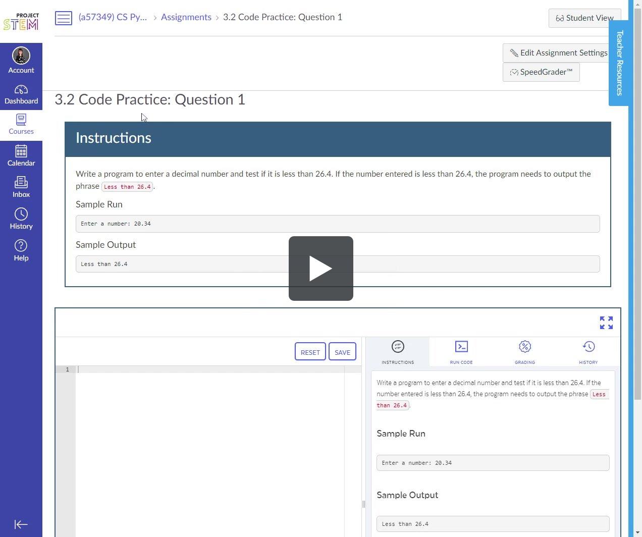 3.2 Code Practice Question 1 | Mountainheightsacademy