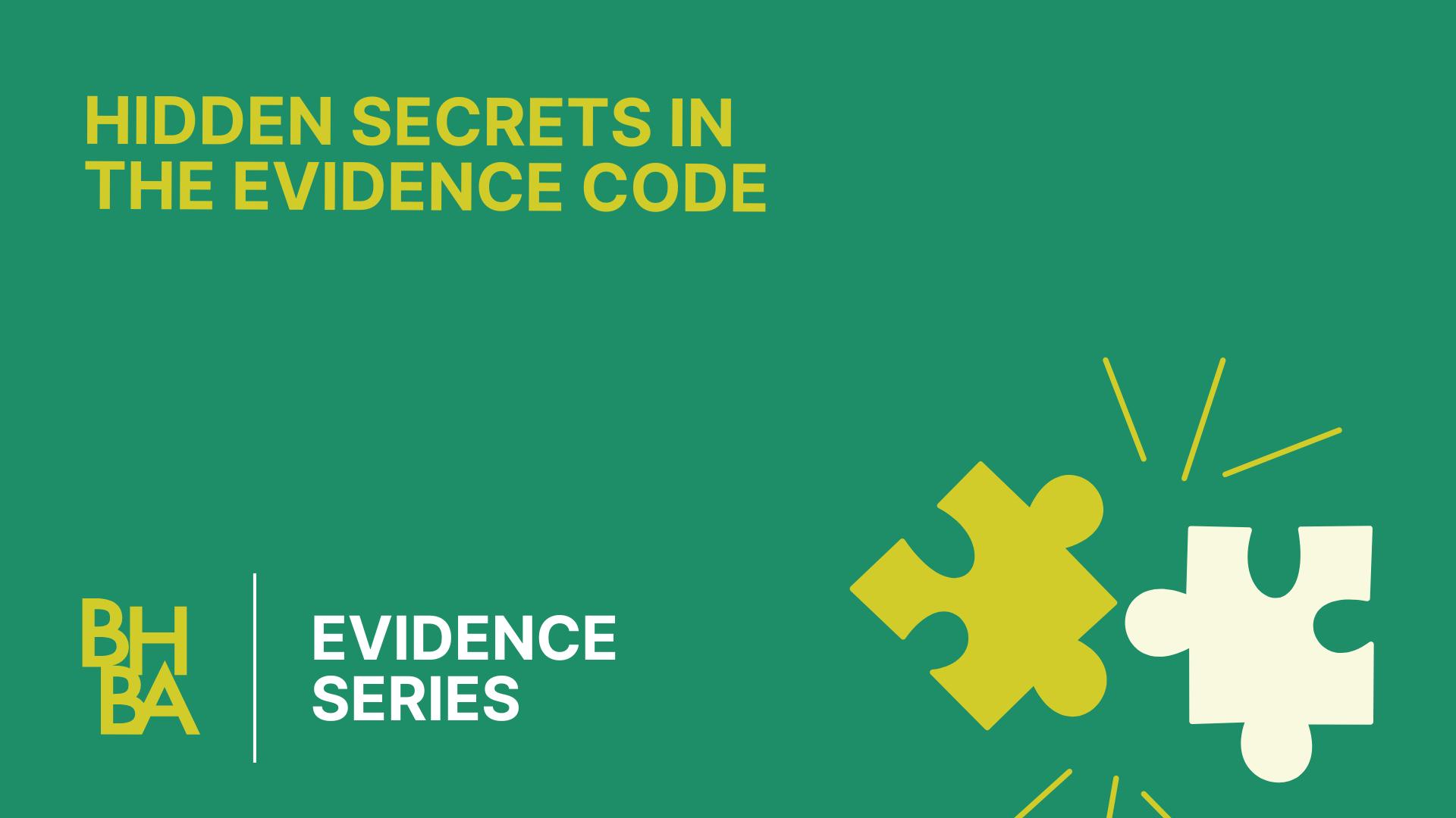 Evidence with Judge Lucky: Hidden Secrets in the Evidence Code