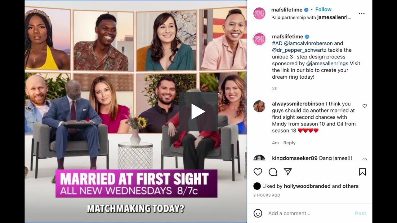 MAFS S15 ALL SOCIALS Vignette | Hollywood Branded