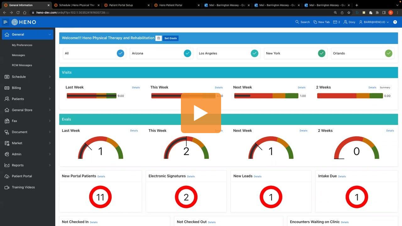 Physical Therapy Software Demo Videos