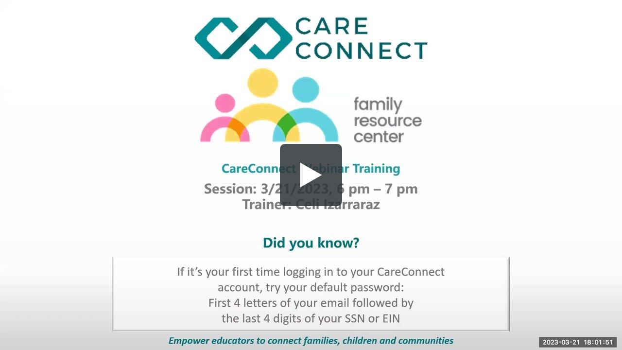 FRC Provider Webinar with CareConnect 03.21.2022 English | MCT Technology, Inc.