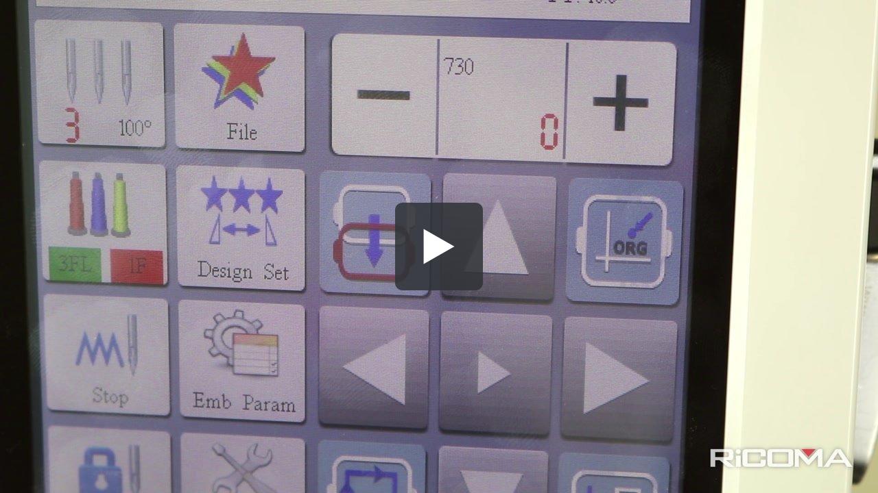 EM-1010 How-To: Control Panel Overview | Ricoma