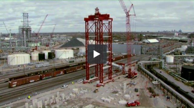 Modular Lift Tower-Refining Vessel Lift | Barnhartweb