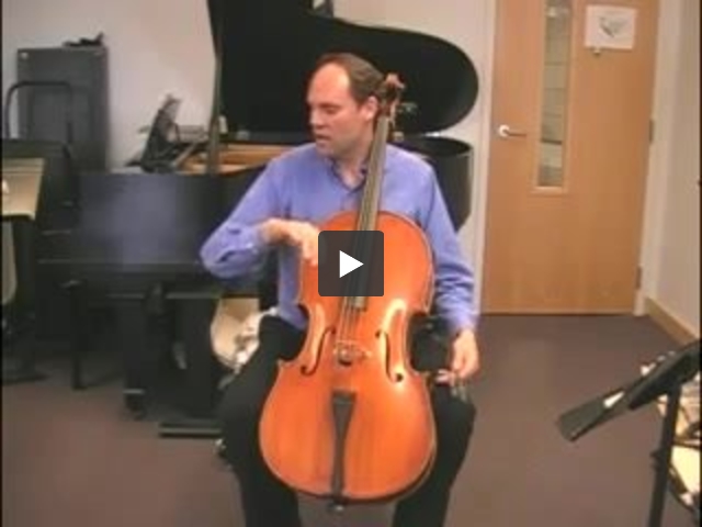Passive and Active Motions in Cello Technique