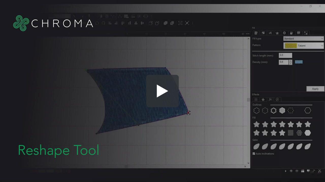 Chroma: Reshape Tool | Ricoma
