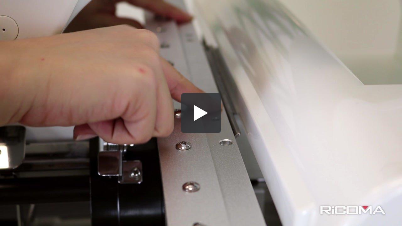 EM-1010 How-To: Cap Embroidery - Installing the Cap Driver | Ricoma