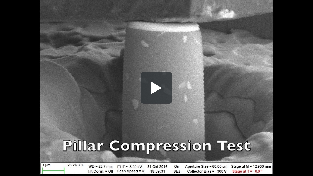 Pillar compression test | KLA Instruments Webinars