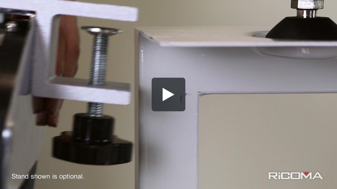 EM-1010 How-To: Cap Embroidery - Attaching the Cap Station | Ricoma