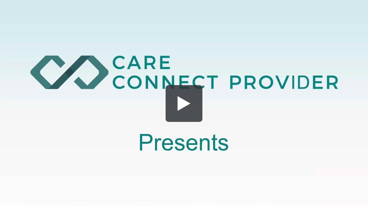 Digital Invoicing with CareConnect Mobile [For Providers] - English ...