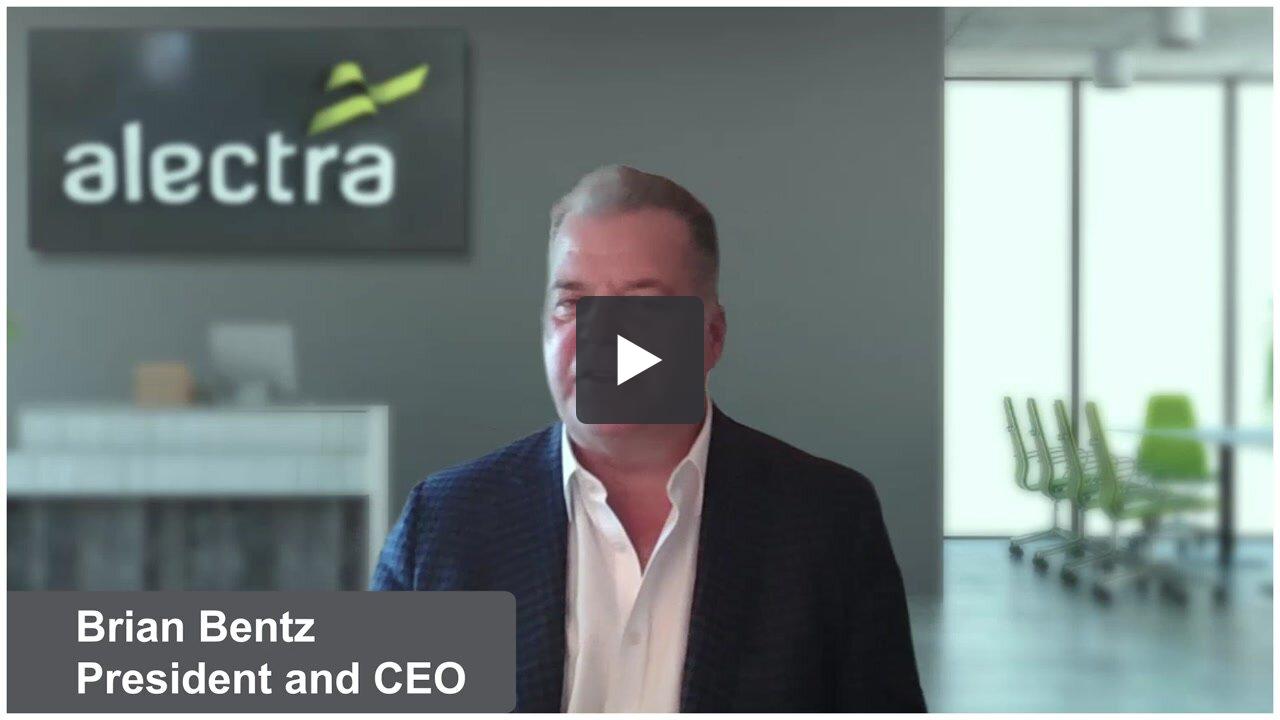Brian introduces the Alectra People Deal and shares the 2023 Employee ...