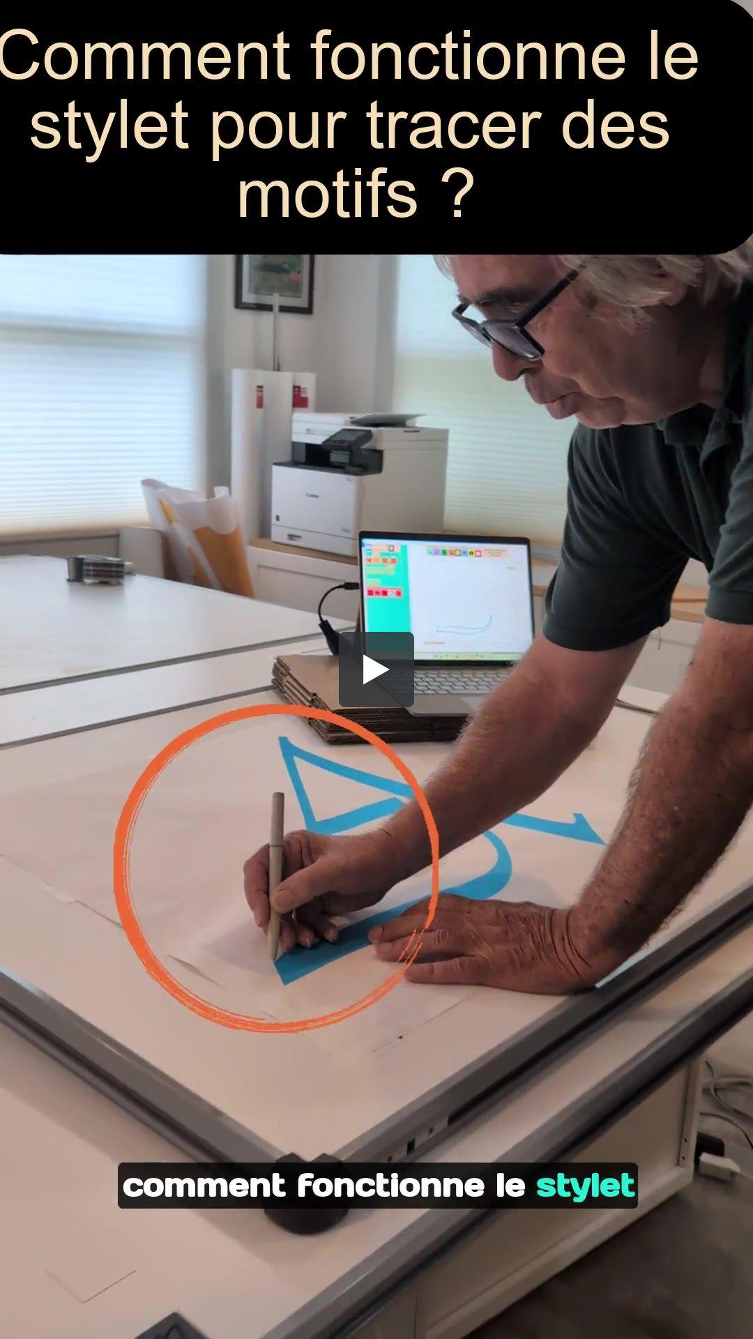 Fr How Does the Pen Stylus Work When Tracing Patterns (3) V1 | The Logic Group Video Library