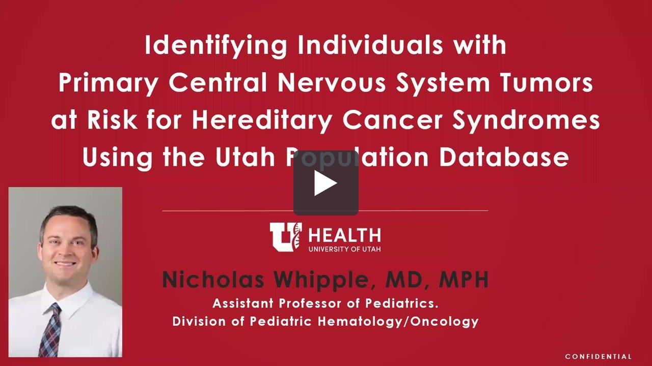 RARE-24_Nicholas Whipple | SNO Presentations