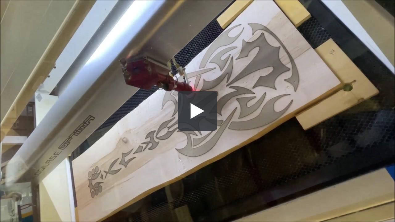 Using the New logic trace 2022 for a CO2 laser engrave | Stan Kern