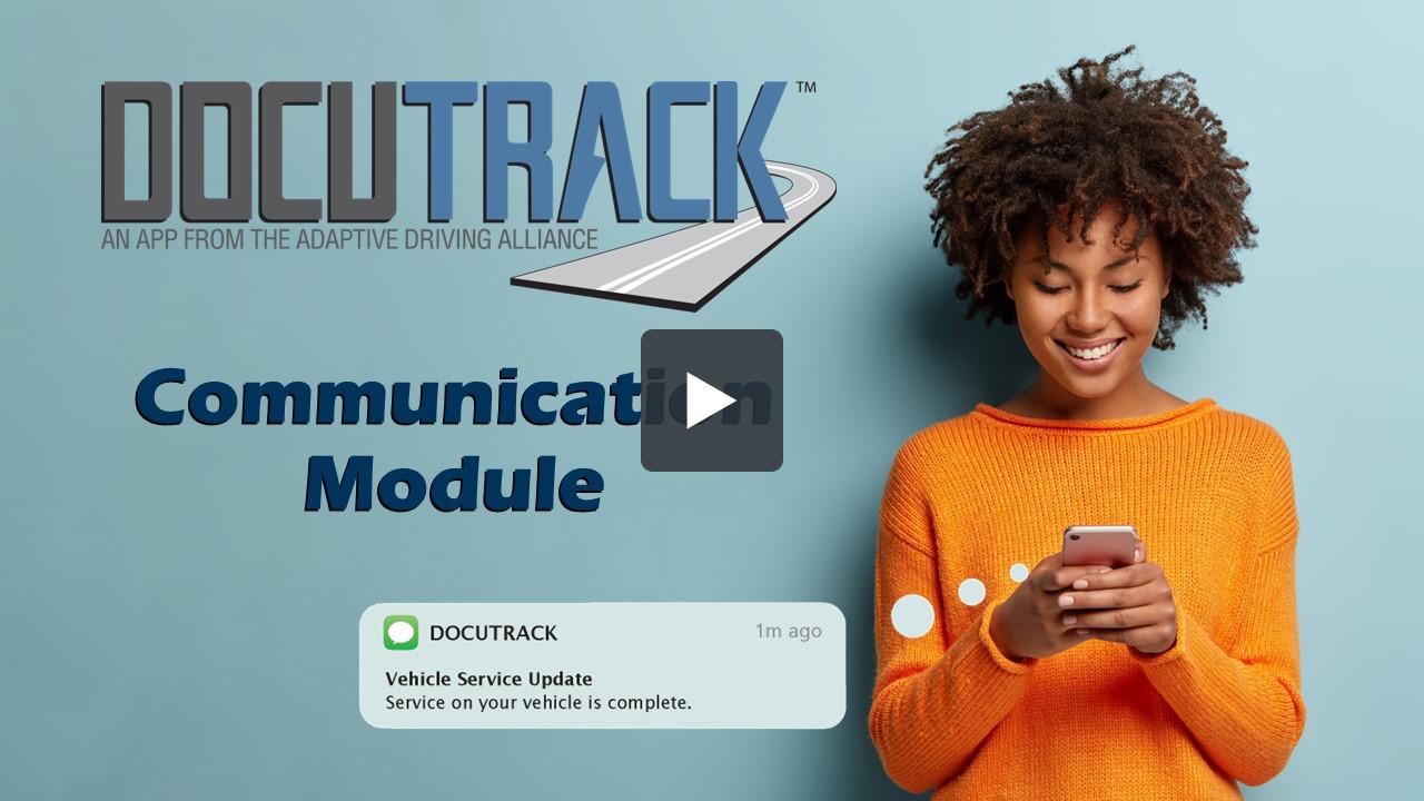 Communication Module | ADAPTIVE DRIVING ALLIANCE